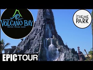 Volcano Bay 4K Tour and Overview | Universal Orlando Themed Water Park Detailed Tour Florida