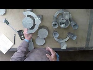 Casting a piston for a 1910 Brush car. Part 3b Casting, breakout, and discussion
