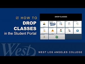 How to Drop Classes