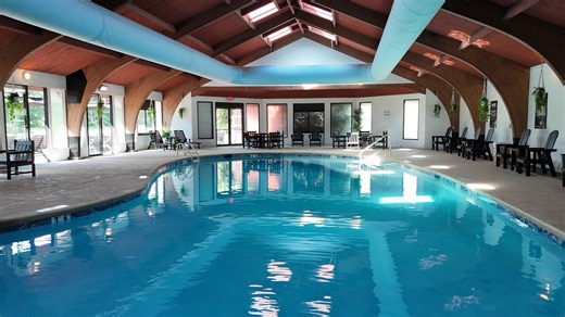 7.4K views · 128 reactions | Did you know our Indoor Pool is back and better than ever! | The Shawnee Inn and Golf Resort | Facebook