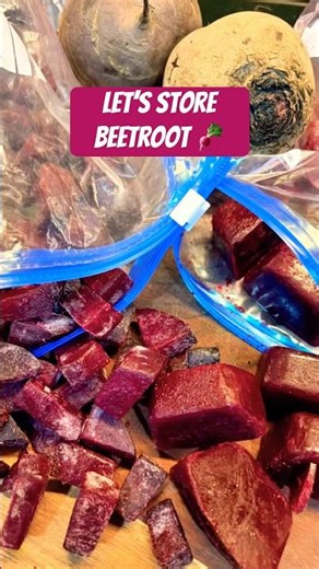 2 Easy Ways to Store Beetroot for 6 Months | Beetroot Freeze Karne Ka Best Tarika #kitchenhacks
