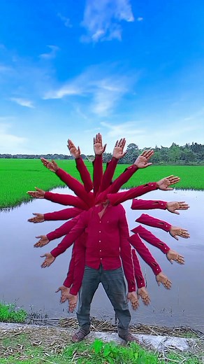 Multiple hands by Krishnavfx | Many Hands vfx video by #vfx #magic #shorts #reelsfb #funny #krishnavfx | Krishna Vfx