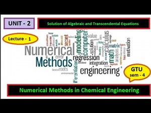 BE (sem-4)- NMCE- unit-2_1 | Bisection Method (GTU- Chemical engineering)