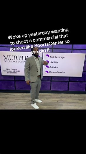 I’m hoping to have the project edited & used in ads & MurphyInsuranceCo.com by next week. #Wilmington #Raleigh #Insurancetiktok