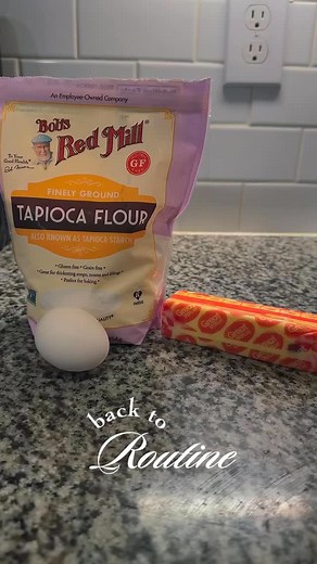 “I just made the EASIEST Brazilian cheese bread ever 勞燎 2-minute mix...