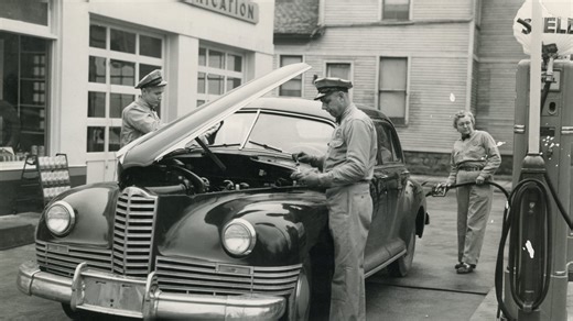 History Spotlight: The Shell station