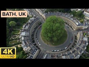 The city of Bath, UK - A Magical Drone Tour | 4K Drone
