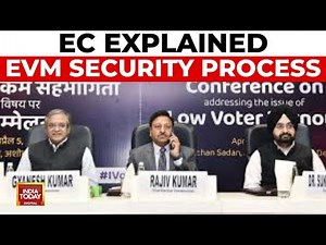 Election Commission Explained EVM Security And Commissioning Process, Says EVM Can't Be Hacked