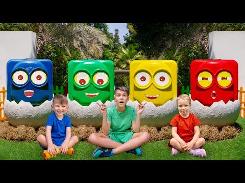 🎨 Giant Egg Art Challenge! Who Paints the Best Egg with 4 Colors?