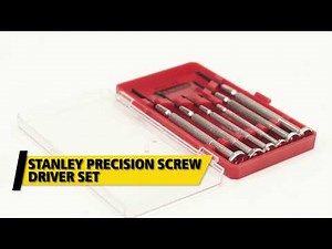 Stanley Screwdriver Set I 6 Pcs I Multi-purpose Screwdriver Kit