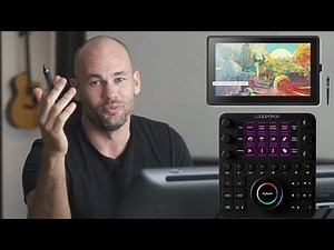 Editing Photos with the Wacom Cintiq 22" and Loupedeck CT