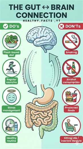 The Gut–Brain Connection Explained | How Your Gut Controls Your Mind. #GutBrainConnection #GutHealth