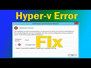 A Hyper-V Error on Windows Server 2022 SOLVED - Does not have required Virtualization Capabilities