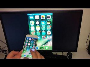 SmartSee Anycast M100 WiFi HDMI Mirror Adapter -- Setup on iOS Device