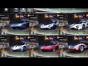 Asphalt 8 - Unlocking 13 cars with Master Key 🔑