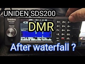 SDS200 - DMR , AFTER WATERFALL Upgrade