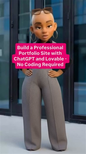 AI with Whit on Instagram: "We show you how to create a full portfolio website using ChatGPT’s Lovable feature without writing any code. We walk through opening ChatGPT, using the lovable command, pasting a prompt, answering clarifying questions, and iterating on the generated site structure, layout, and content until it’s perfect. We also explain how to export or connect your portfolio to a live site. #ChatGPT #Lovable #PortfolioWebsite #NoCode #WebDesign AITools WebDevelopment DIY TechTutorial