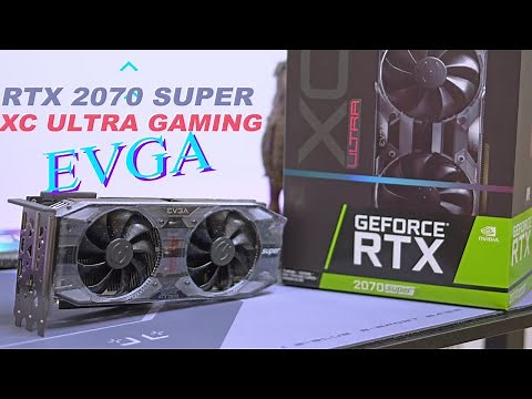 EVGA RTX 2070 Super XC ultra gaming Unboxing and Gaming test