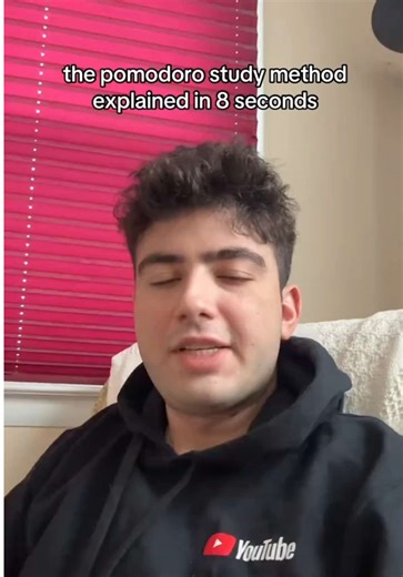 The Pomodoro method is an absolute lifesaver for anybody who struggles with studying #pomodoromethod #studytips #studyhacks