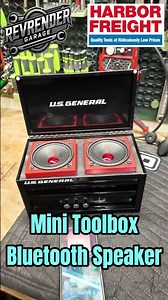 DIY Custom Harbor Freight US General Mini Toolbox Bluetooth Speaker! (How To)