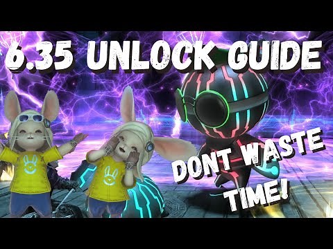 FFXIV Unlock Guide for 6.35; Deep Dungeon, Relic Weapons and Rabbits!