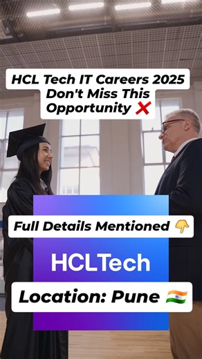 HCL Tech IT Careers Pune | How To Apply | JobKund | #shorts #hcl #opportunities