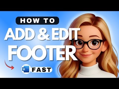 How to Add and Edit a Footer in Microsoft Word 2021