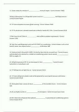 EPA 609 Technician Certification Exam Questions with Complete Solutions 100 Verified1288