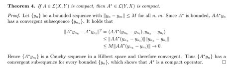 [solved] adjoint of a compact operator between hilbert 9to5science