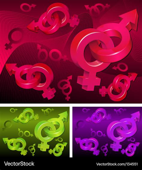Sex Symbols Background Royalty Free Vector Image