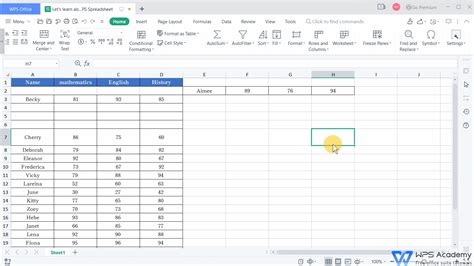 How To Insert Rows And Columns In The Table WPS Office