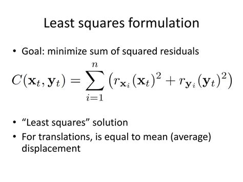 lecture 8 image alignment ppt download
