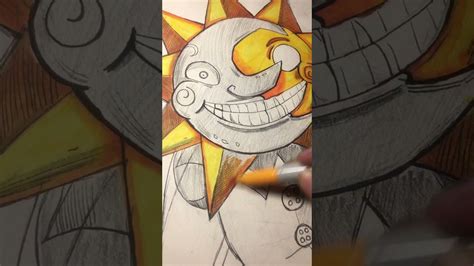 Five Nights At Freddys Security Breach Sundrop Drawing Shorts Drawing Fivenightsatfreddys