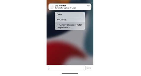 How To Add Text Input Actions To IOS Push And Local Notifications