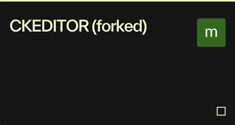 Ckeditor Forked Codesandbox