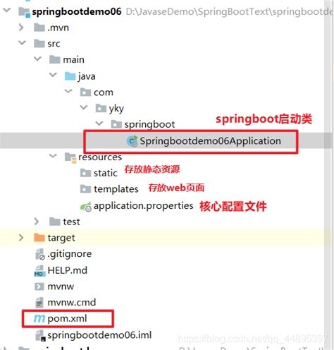 springboot第一谈（第一个springboot项目、核心配置文件properties（yml、yaml）、集成jsp） spring boot 的里面依然是使用我们的 spring