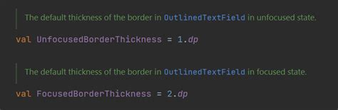How Change Outlinetextfield Border Width In Android Jetpack Compose