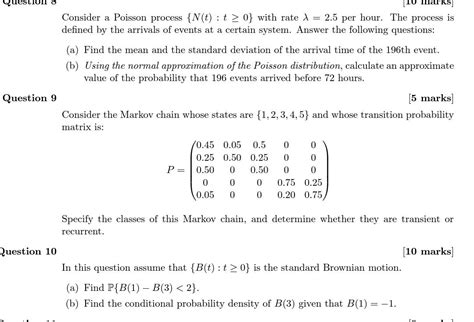 solved consider a poisson process {n t t≥0} with rate λ 2 5