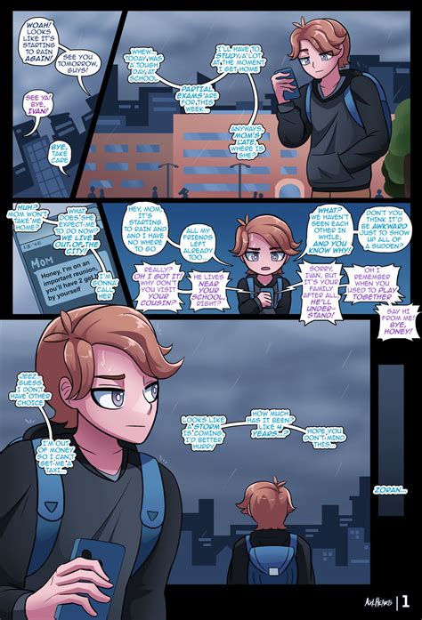The Big Sister P1 Original Comic By Axlhearts On Deviantart