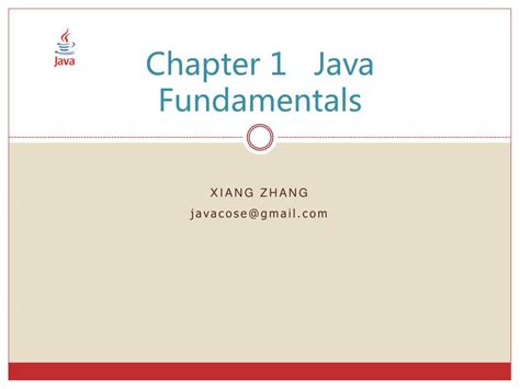 ppt chapter 1 java fundamentals powerpoint presentation free download id 3324083