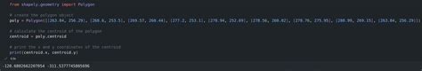 Python Shapely Polygon Centroid Negative Values Stack Overflow