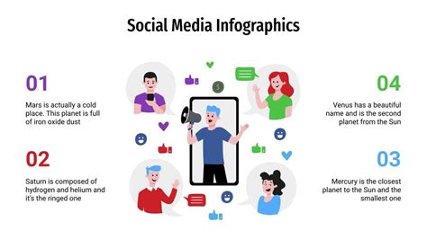 Free Social Media Infographics For Google Slides And PowerPoint