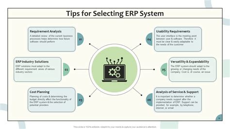 enterprise resource planning powerpoint presentation slides presentation graphics