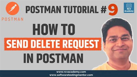 Postman Tutorial 9 How To Send DELETE Request In Postman RCV Academy
