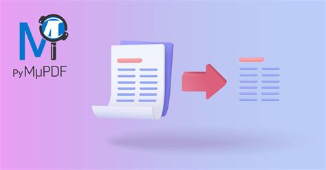 text extraction using pymupdf medium