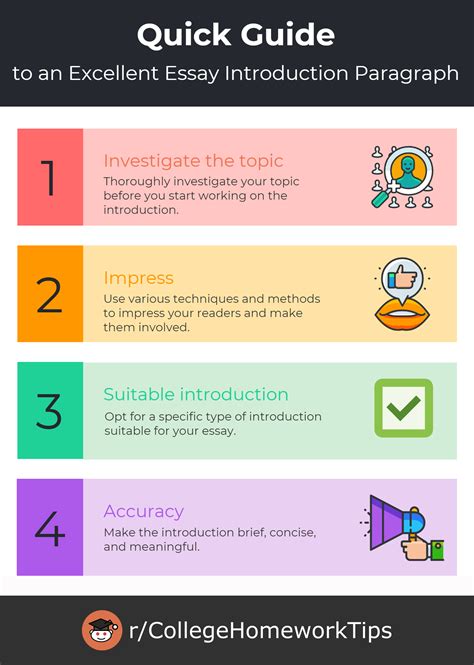 How To Start A College Essay Introduction How To Start A College
