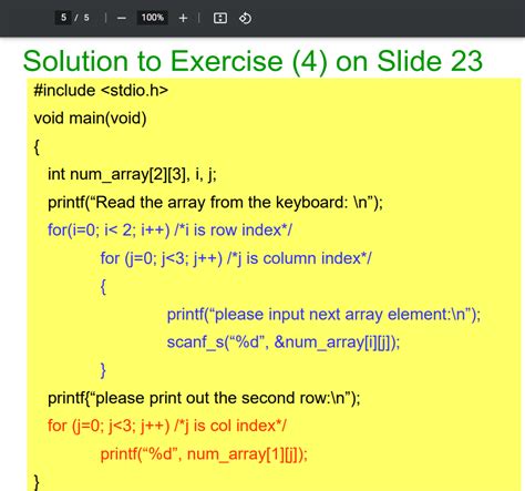 solved modify the program in exercise 4 on slide 23 of