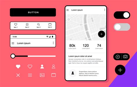 Ready To Try Justinmind S Free Mobile Wireframing UI Library Justinmind