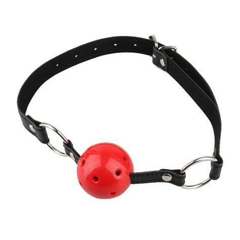 Mouth Ball Gag Mask Harness Bondage Restraints Adult Sexy Toy Leather Black 356 Ebay