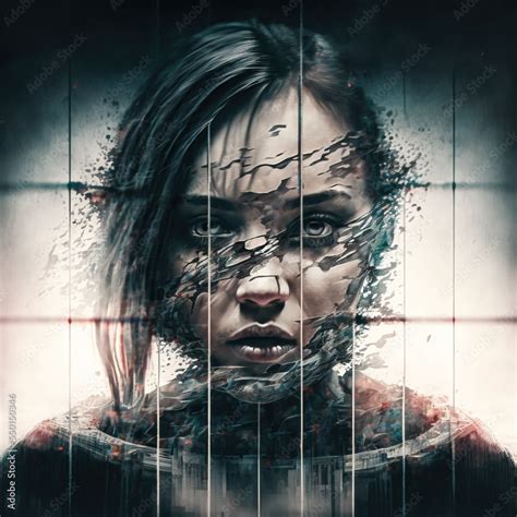 Human Trafficking And Kidnapping Modern Slavery Woman Sexually